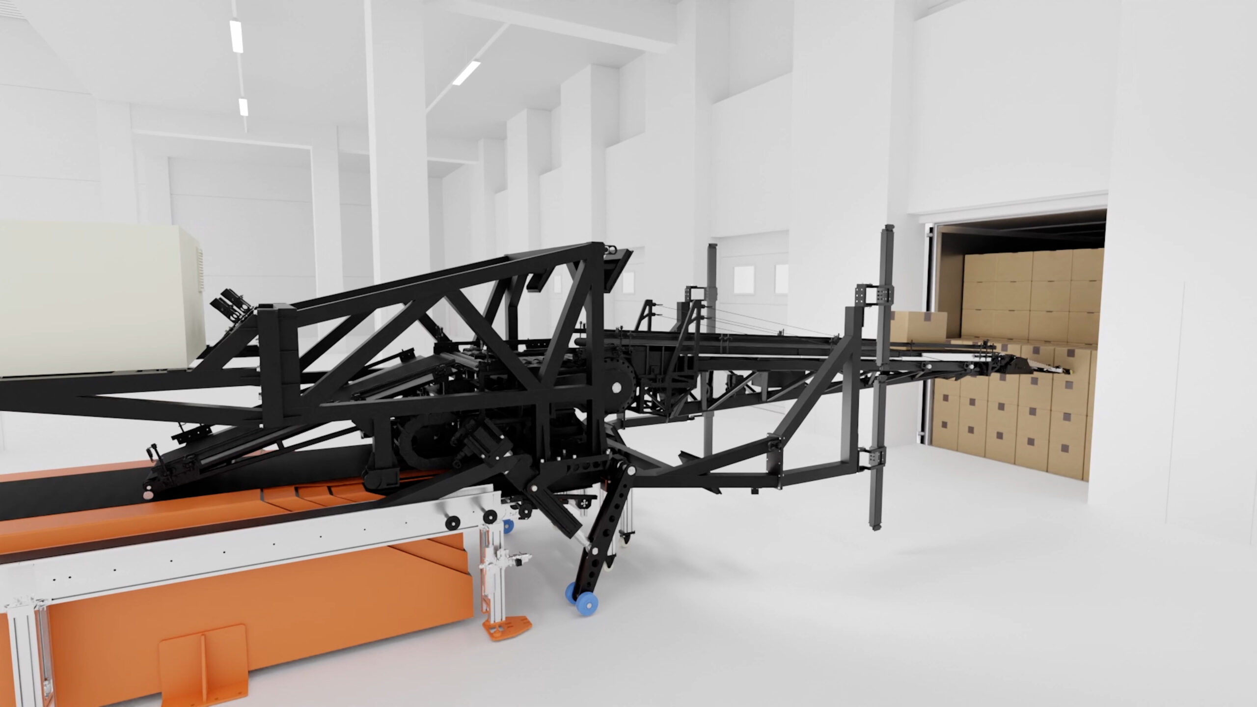 Mujin、トラックからの荷下ろし作業を自動化する新デバンニングロボット「トラックボット」を米国で先行発売 | 株式会社Mujin